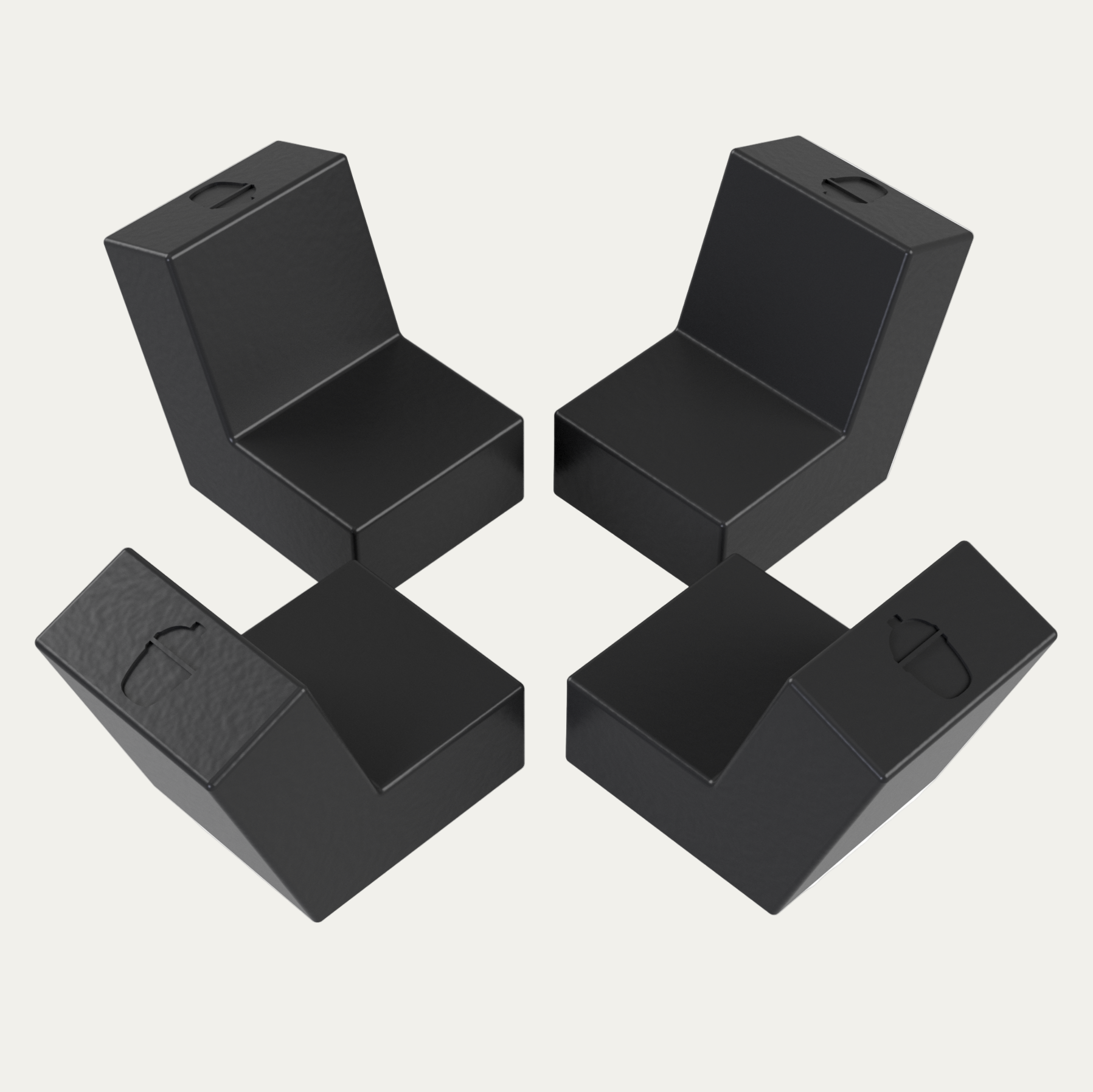 Supersized Kamado Grill Feet Set Of 4 | Kama Gear
